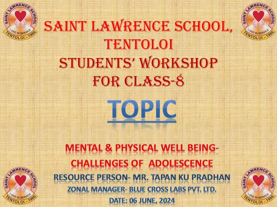 ST. Lawrence School, ANGUL.